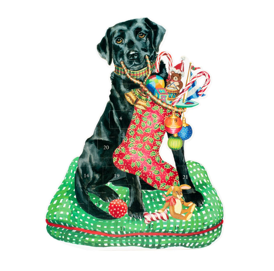 Christmas Labrador Advent Calendar – The Cottage Shop